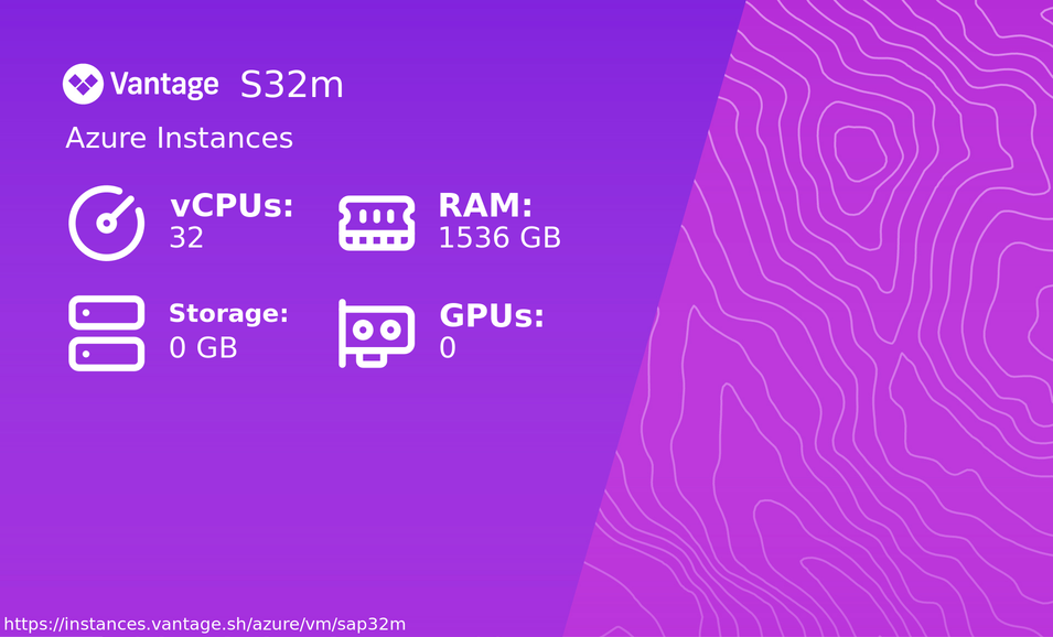 S32m pricing and specs - Vantage